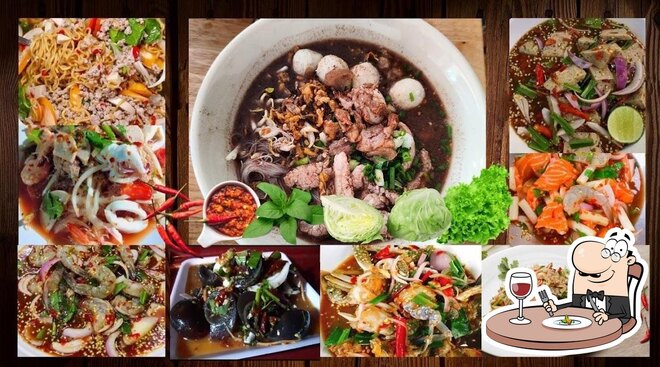ล้านกินเส้น ยำนัวร์ปลาร้า&ซีฟู้ด, Mi Chai - Menú del restaurante ...