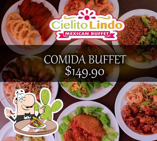 Menu At Cielito Lindo Buffet Restaurant Ciudad Juarez Av Ejército