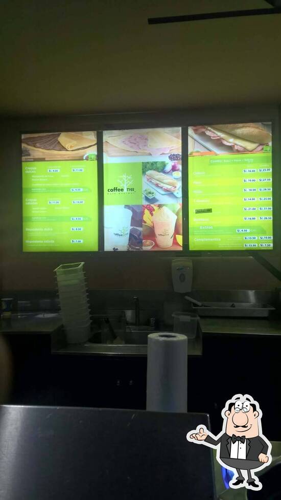 Menu at Coffee Tree, Independencia