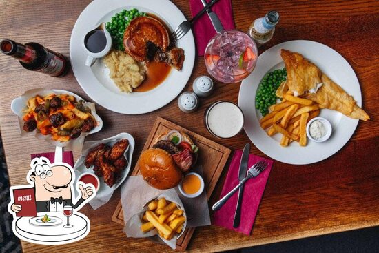 Menu at The Cherry Tree pub & bar, Wishaw