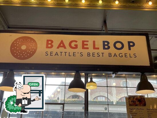 Menu at Bagelbop, Seattle