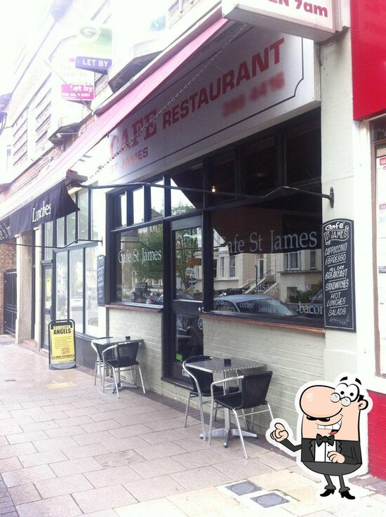 Menu at Cafe St James, Surbiton