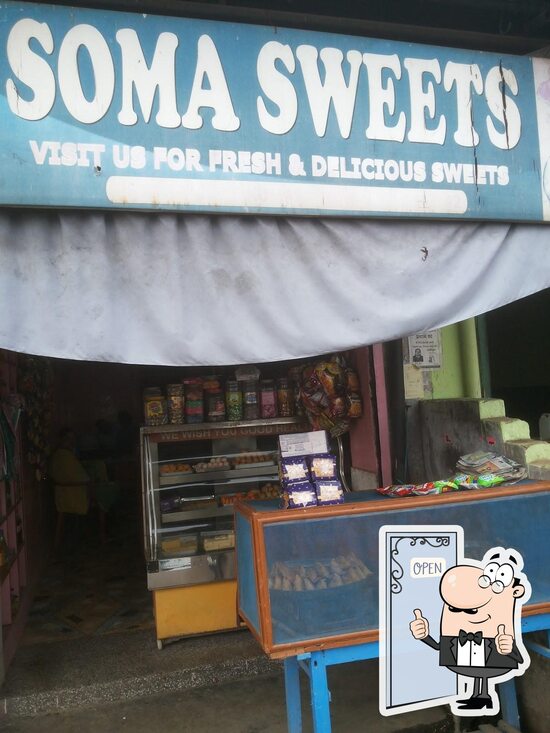 Menu at Soma Sweets, Chauntra