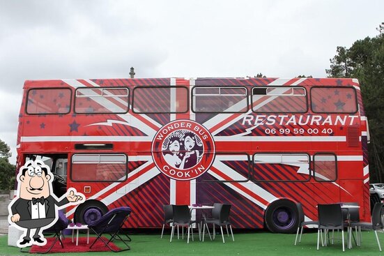 Le Wonder bus Cook'in restaurant, Hossegor, 148 Av. des Sabotiers ...