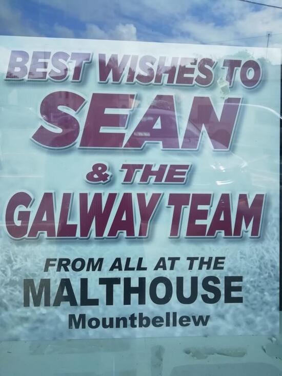 Menu at The Malt House pub & bar, Ireland, Mountbellew