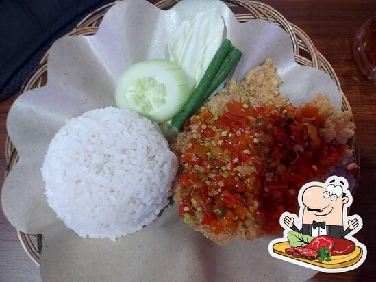 Menu at Hajj Chicken Sulfat restaurant, Malang