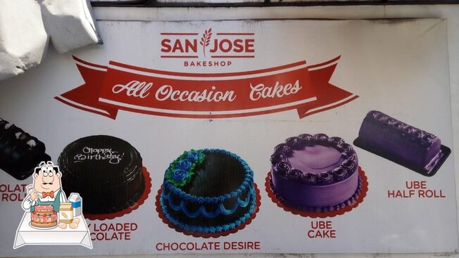 Menu at San Jose Bakeshop, Mandaue-Centro, Mandaue City