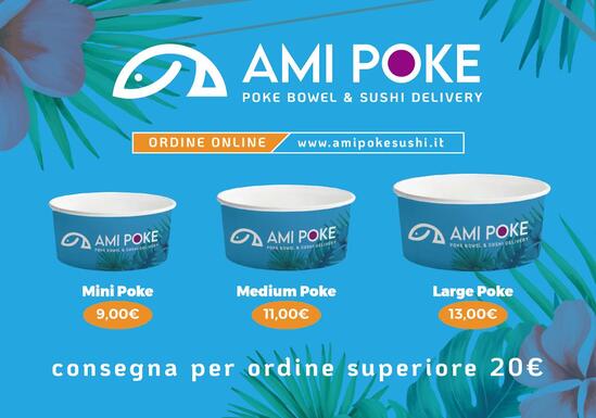 Speisekarte von AMI POKE SUSHI restaurant, Rosignano Solvay