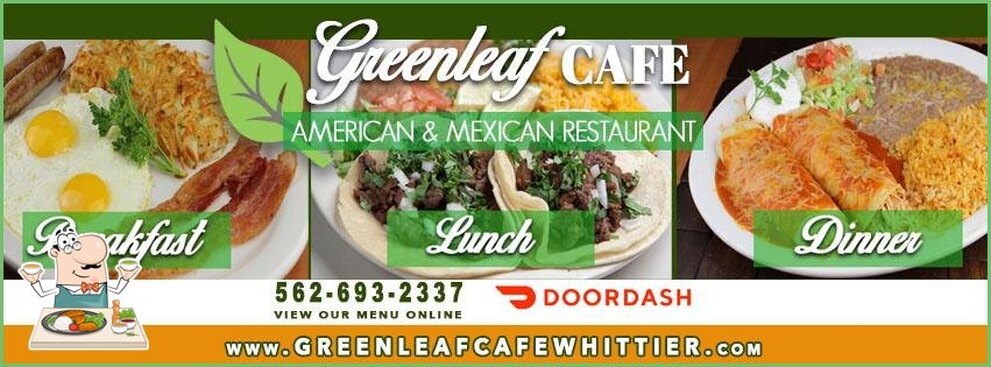 Greenleaf Cafe in Whittier - Restaurant menu and reviews