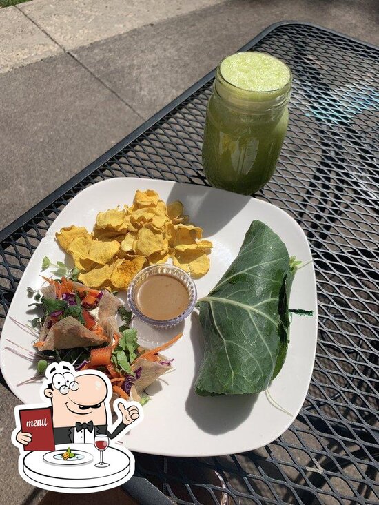 Menu at Salud Raw Food pub & bar, Bend