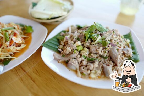 Menu at VIA33 food hall restaurant, Watthana Nakhon