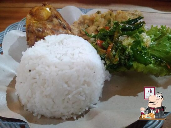 Menu at Kaki Lima Square restaurant, Bandung