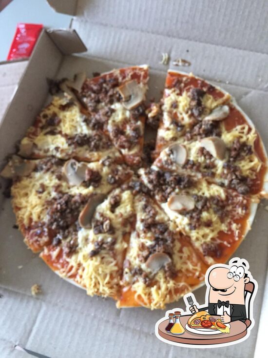 Menu at Pizza Haus pizzeria, Naga, ALM Building