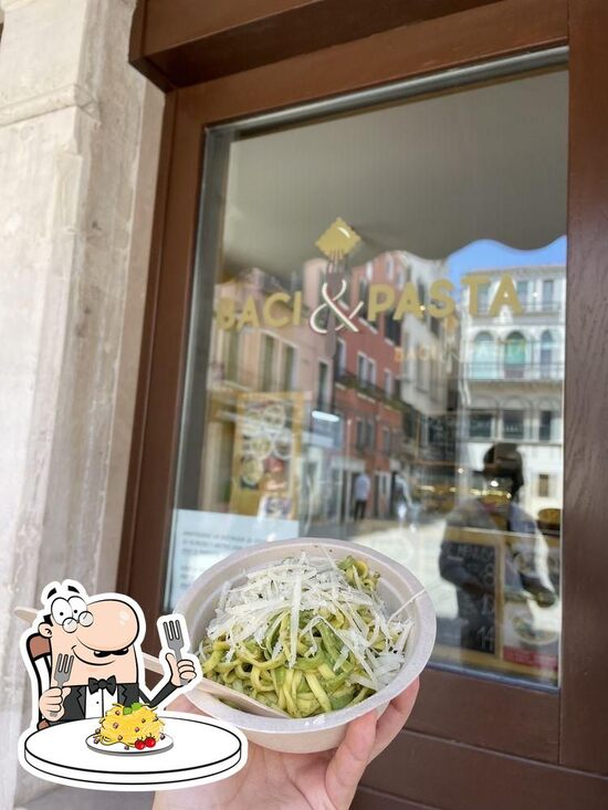 Menu at Baci & Pasta restaurant, Venice