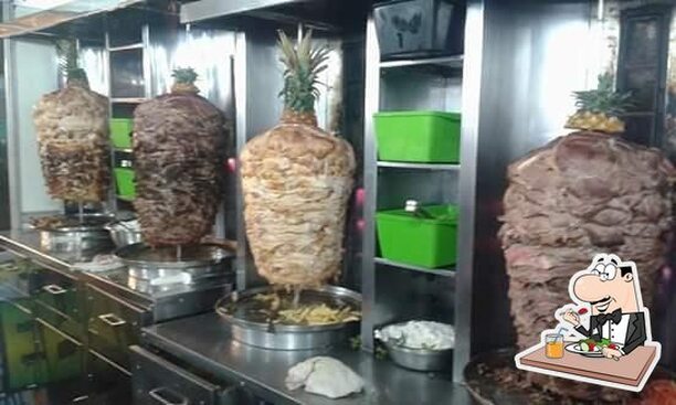 Menu at Shawarma Ali Babá cafeteria, Brazil