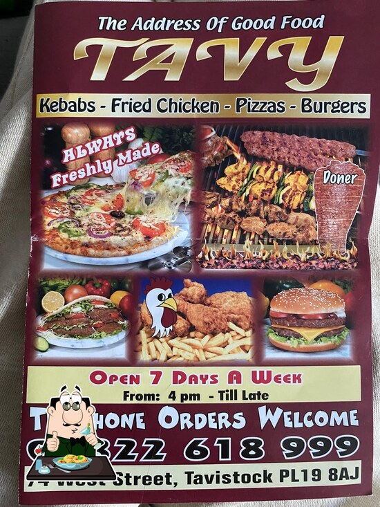Tavy Chicken and Pizza (King Kebab and Pizza), Tavistock - Restaurant ...