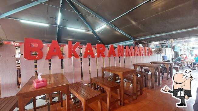 Menu at Bakaran Seafood MARFA cafe, Semarang