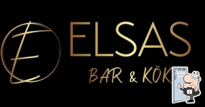 Menu at Elsas Bar & Kök, Mjölby