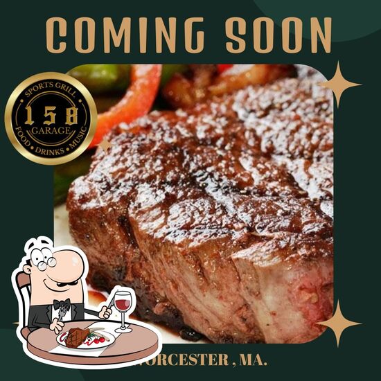 158 Sports Grill Garage, Worcester - Restaurant menu, prices and reviews