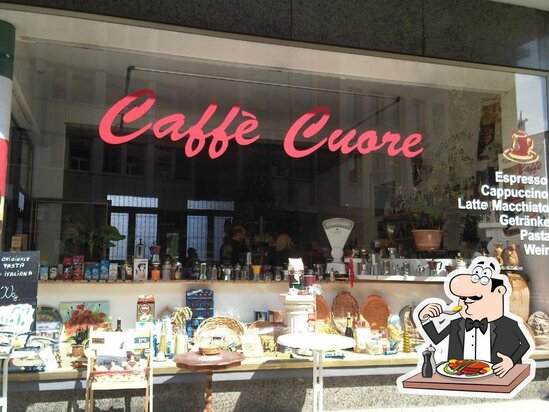 Menu at Cafe Cuore, Offenbach