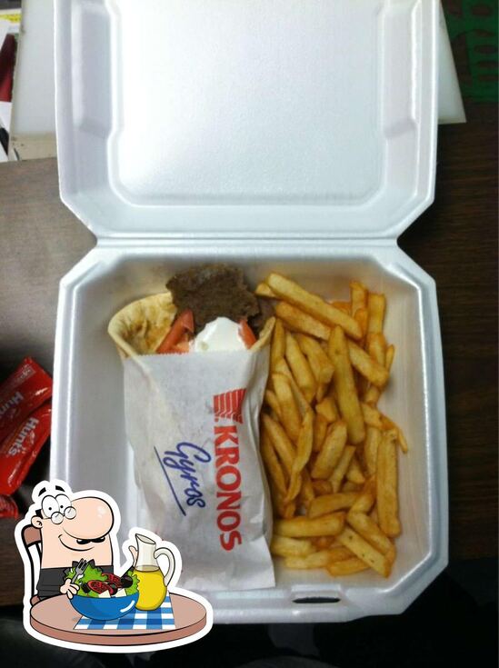 Menu at Gyro Stop restaurant, Killeen