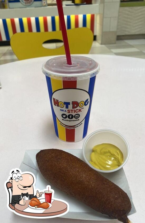 Menu at Hot Dog on a Stick fast food, Cerritos, 121 Los Cerritos Center