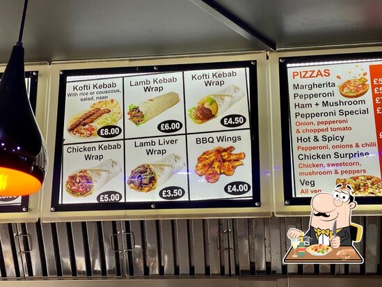 Menu at Shawarma Time restaurant, Scunthorpe