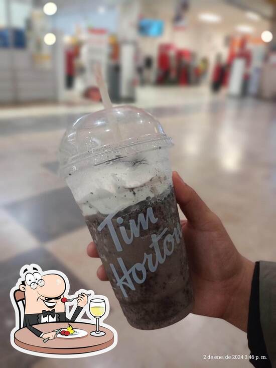 Carta del café Tim Hortons Plaza Del Río, Reynosa