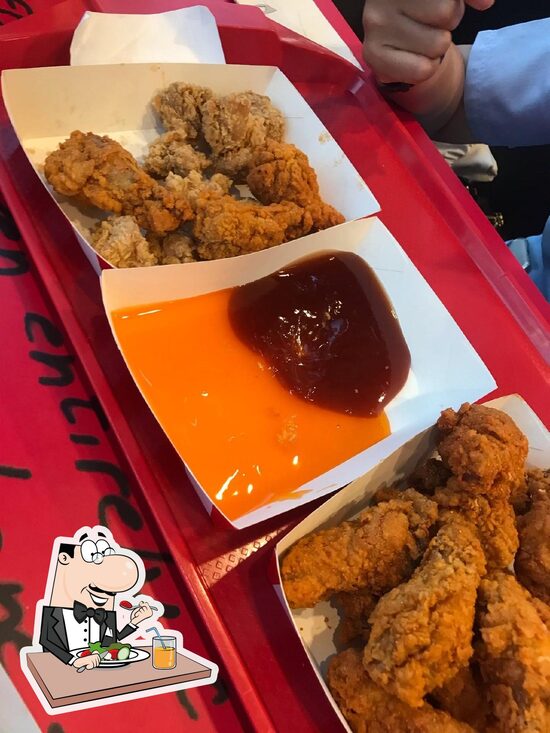 Menu at KFC Big Jeang Nongkai restaurant, Mueang Mi, Big Jeang