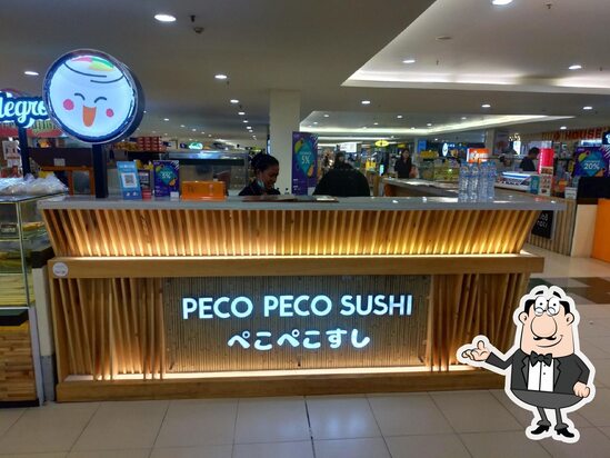 Menu at Peco Peco Sushi restaurant, Surabaya, Pakuwon Trade Center