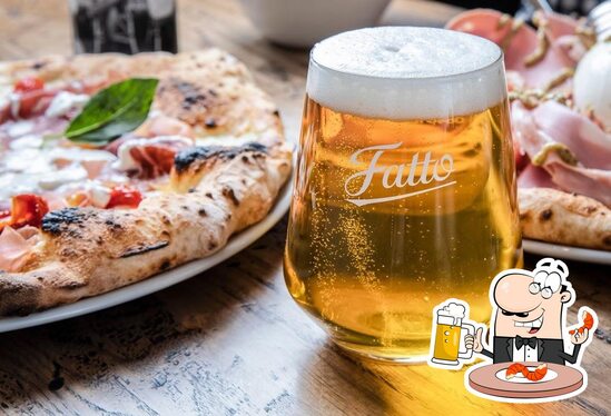 Menu at Fatto a Mano Pizza & Beer restaurant, London