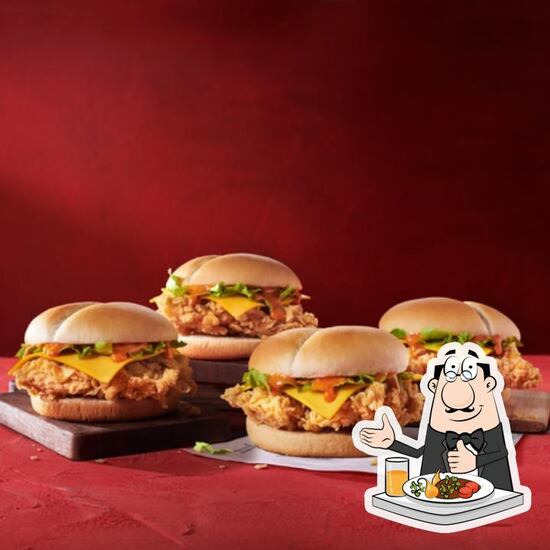 Menu at KFC Langa Caltex restaurant, Cape Town