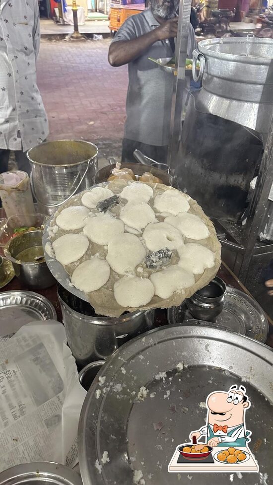 Menu at Kavitha’s Idli stall, Chennai