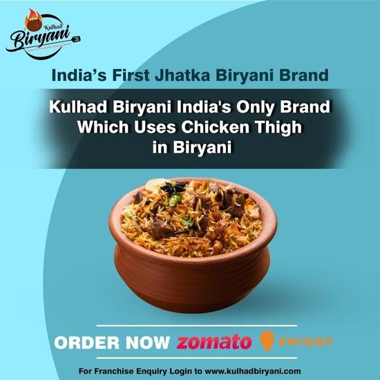 Menu at Kulhad Biryani, New Delhi