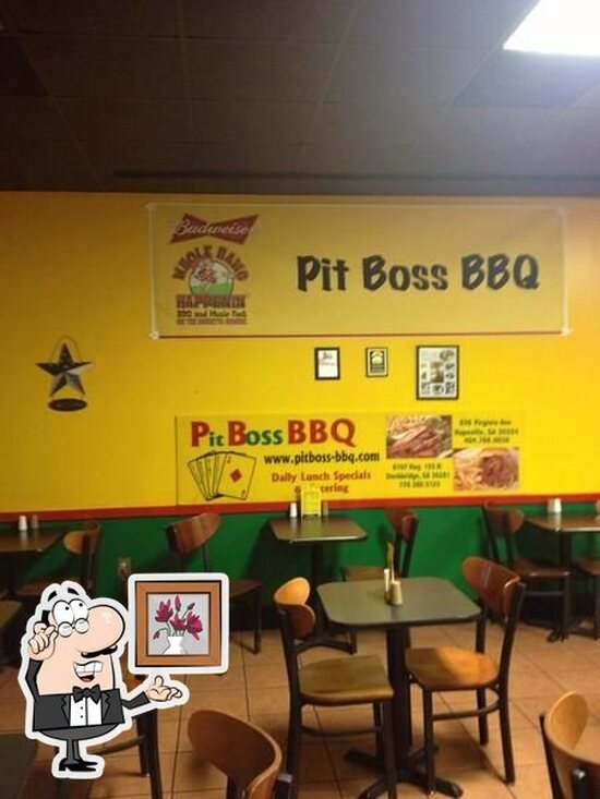 Menu at Pit Boss BBQ, Stockbridge