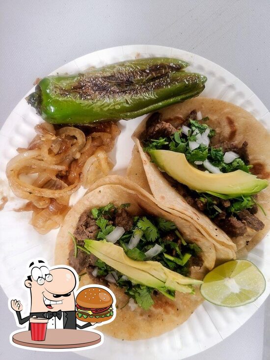 Menu at Mas Taco restaurant, Richland