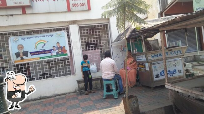 Menu at Balaji tea stall, Hanamkonda