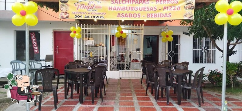 Menu at El Templo del Sabor restaurant, Soledad