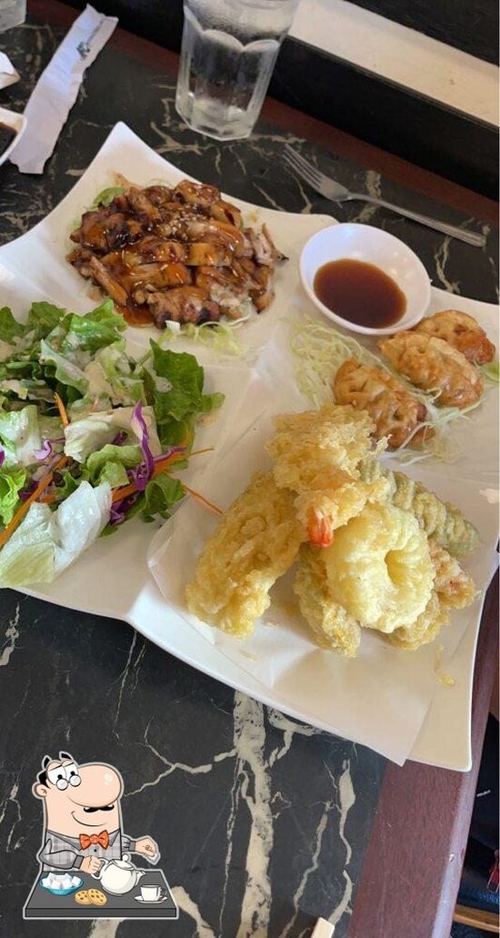 Menu at Sushi Daruma restaurant, Salinas