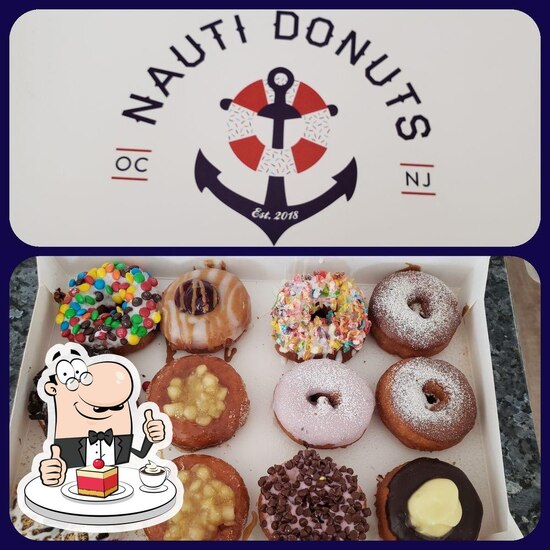 Menu at Nauti Donuts restaurant, Ocean City