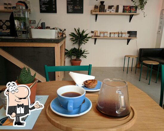 Menu at Redemption Roasters cafe, London, 84b Lamb's Conduit St