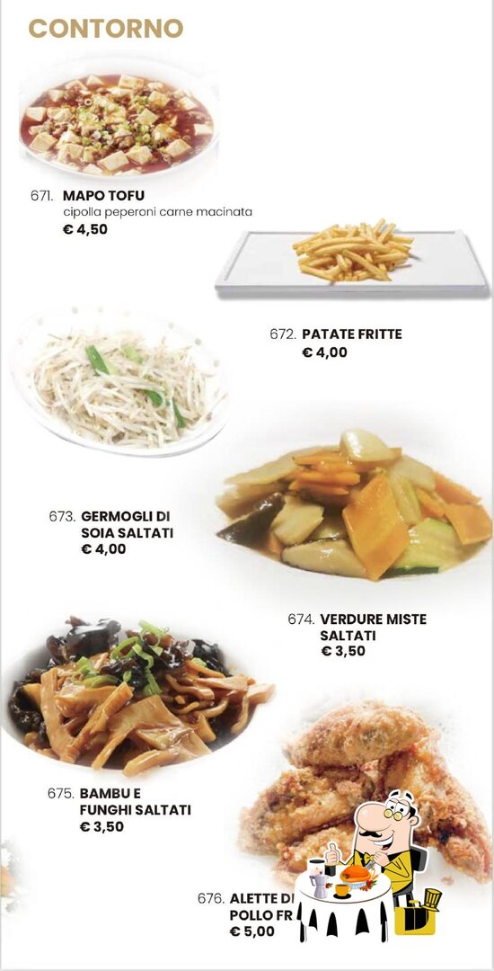Menu at Aiko restaurant, San Vincenzo