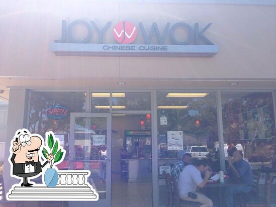 Menu at Joy Wok restaurant, Sunnyvale