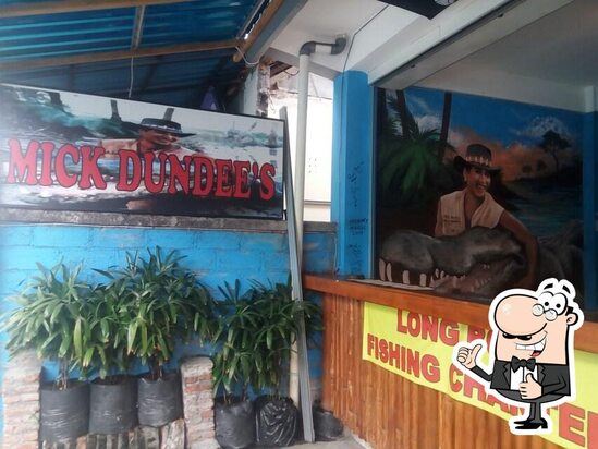 Menu at Mick Dundee's Bar, Mengwi