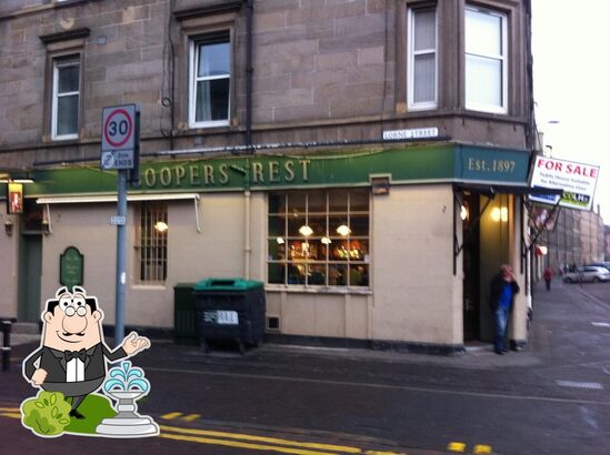 Menu at Coopers Rest pub & bar, Edinburgh