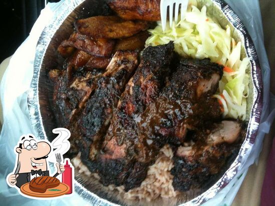 Menu at Just Jerk BBQ, Lanham