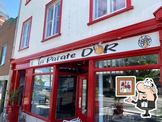 Carta del restaurante La patate d'or, Quebec