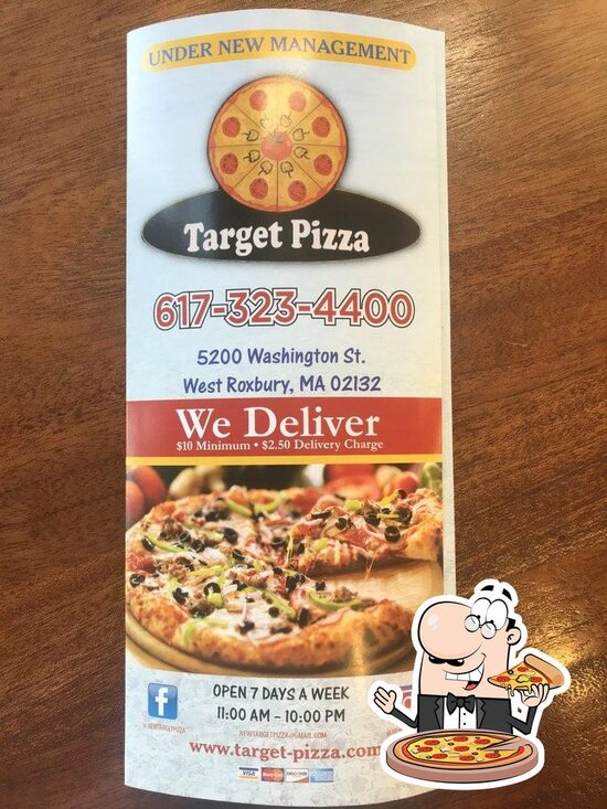 Target Pizza in Boston - Restaurant menu and reviews