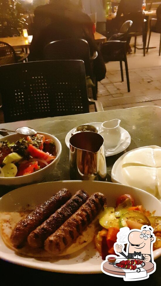 Menu at ORO Marjanishvili restaurant, Tbilisi