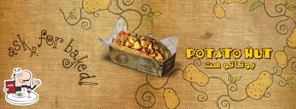 Carta del restaurante Potato Hut Alexandria, Alejandria